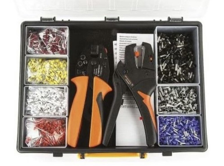 Weidmuller PZ6 Roto - Crimping, Stripping Tool Set Ferrule Kit ...