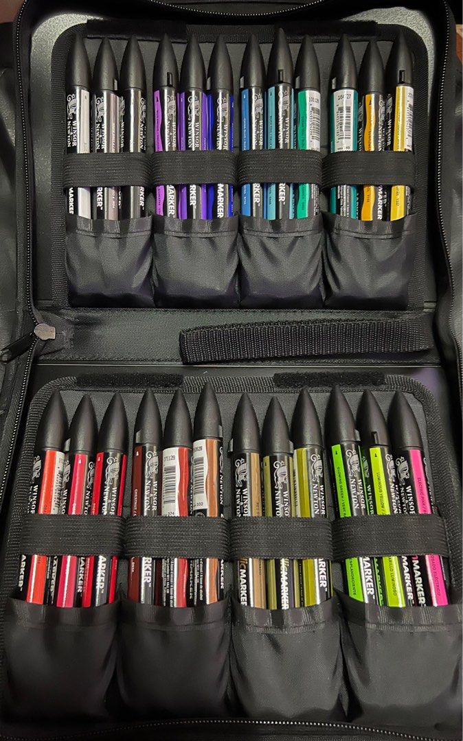 Winsor & Newton Promarkers 24 Set, Hobbies & Toys, Stationary & Craft ...