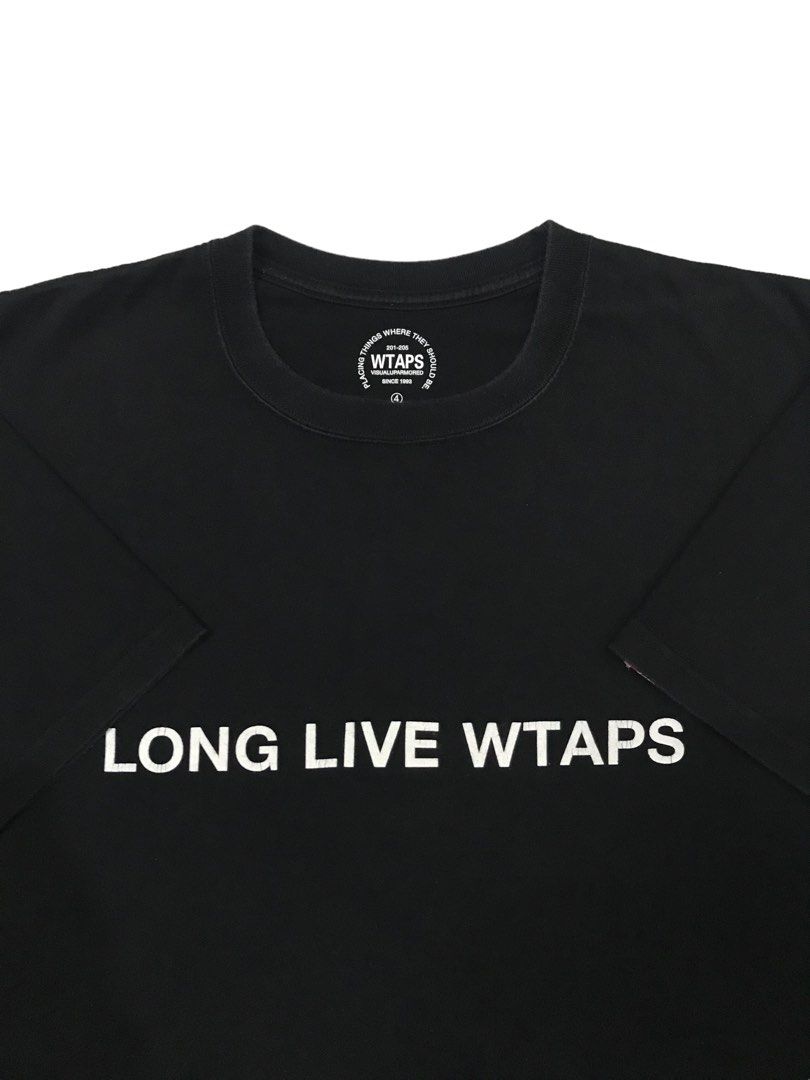 WTAPS Long Live Tee Made in Japan, Men's Fashion, Tops & Sets, Tshirts ...