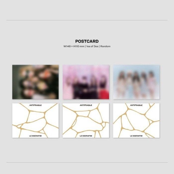 [wts/lfb] le sserafim lesserafim antifragile standard photobook album ...