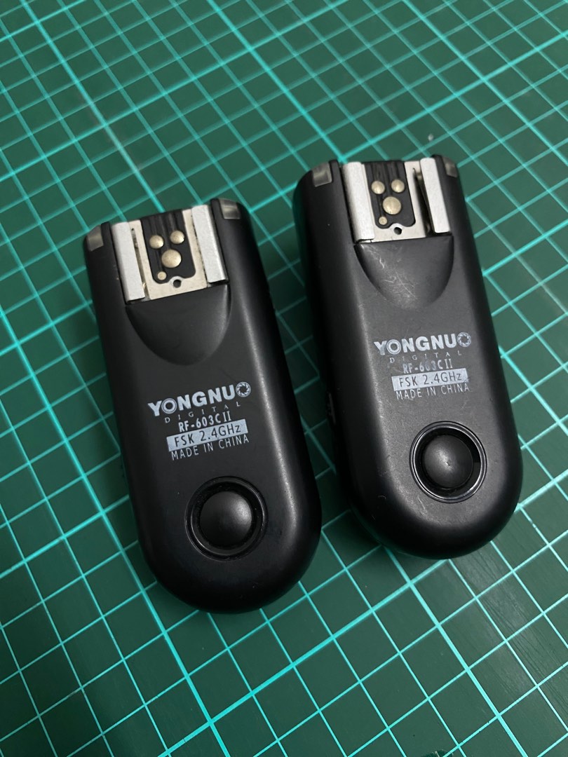 Yongnuo trigger Canon, Photography, Cameras on Carousell
