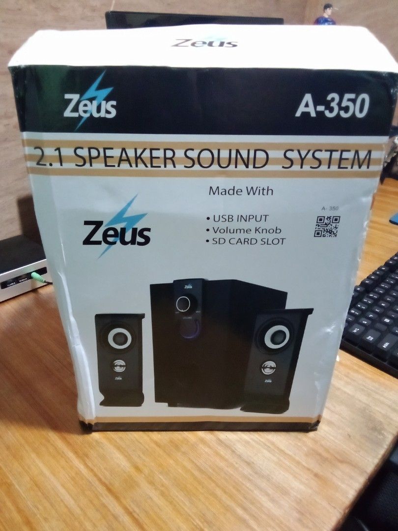 Zeus 2.1 speaker system A-350, Audio, Soundbars, Speakers & Amplifiers ...