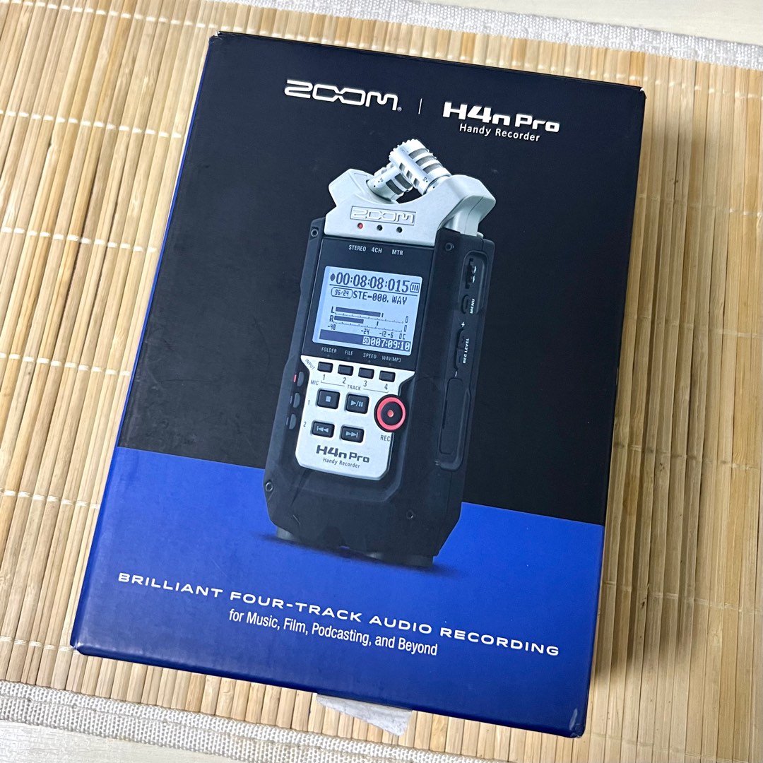 ZOOM H4N Pro 4-Track Handy Voice Recorder, Audio, Voice Recorders on ...