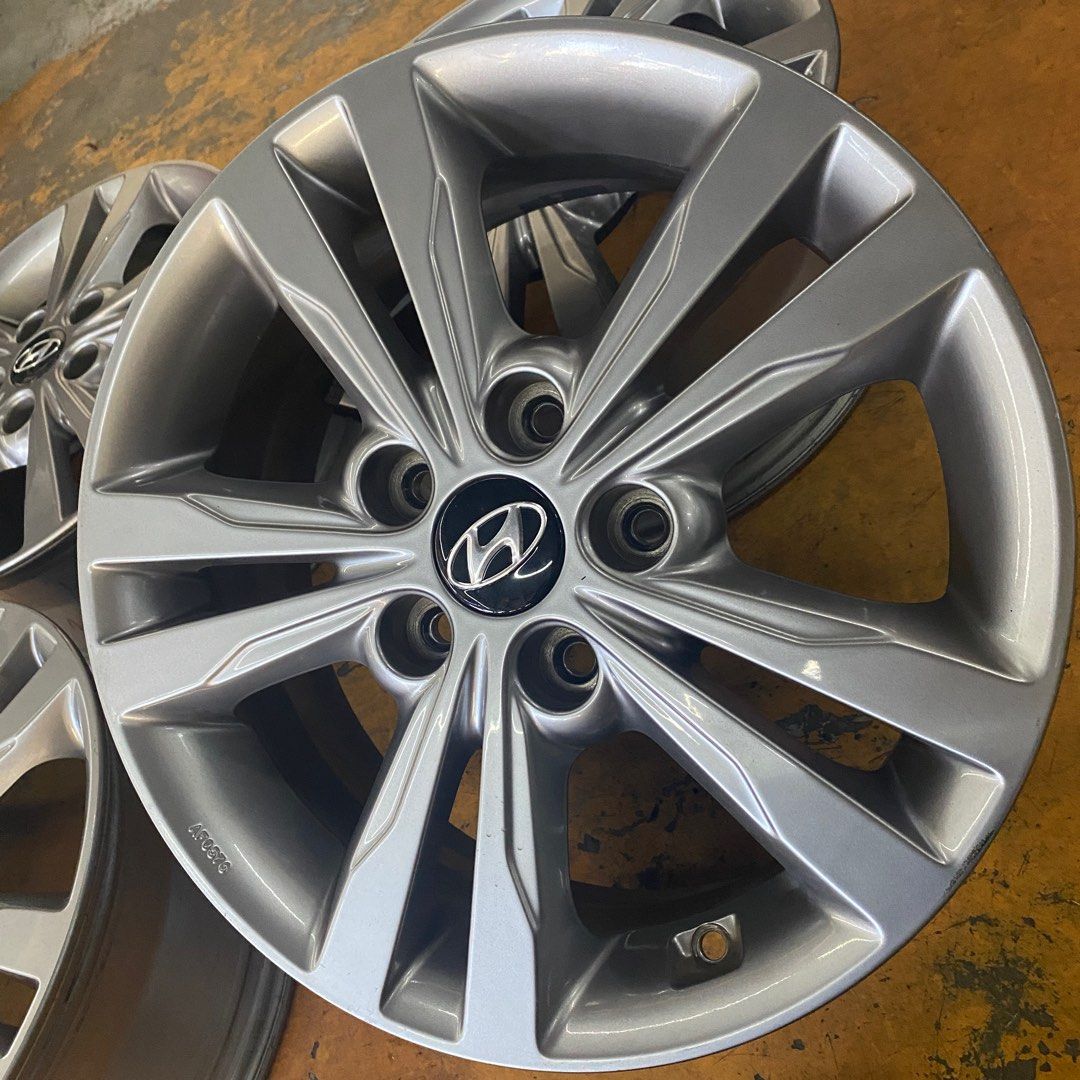 16inch Hyundai Sport Rim, Car Accessories, Tyres & Rims on Carousell