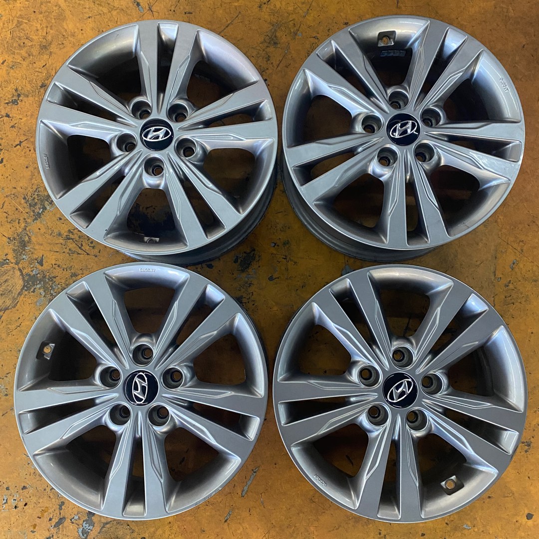 16inch Hyundai Sport Rim, Car Accessories, Tyres & Rims on Carousell