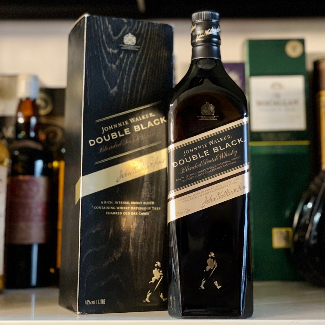 1L Double Black Label Johnnie Walker Whisky whiskey w box 1000ml, Food ...