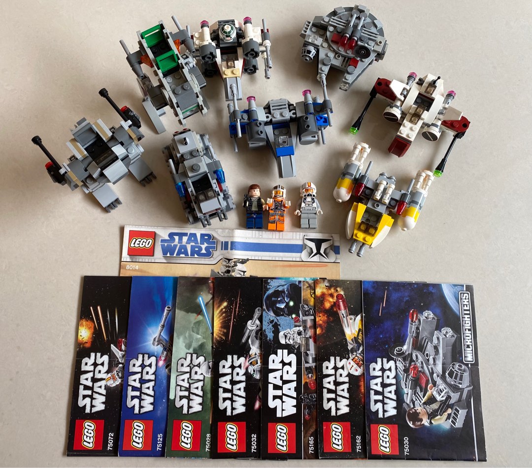 8 small sets Lego starwars, Hobbies & Toys, Toys & Games on Carousell