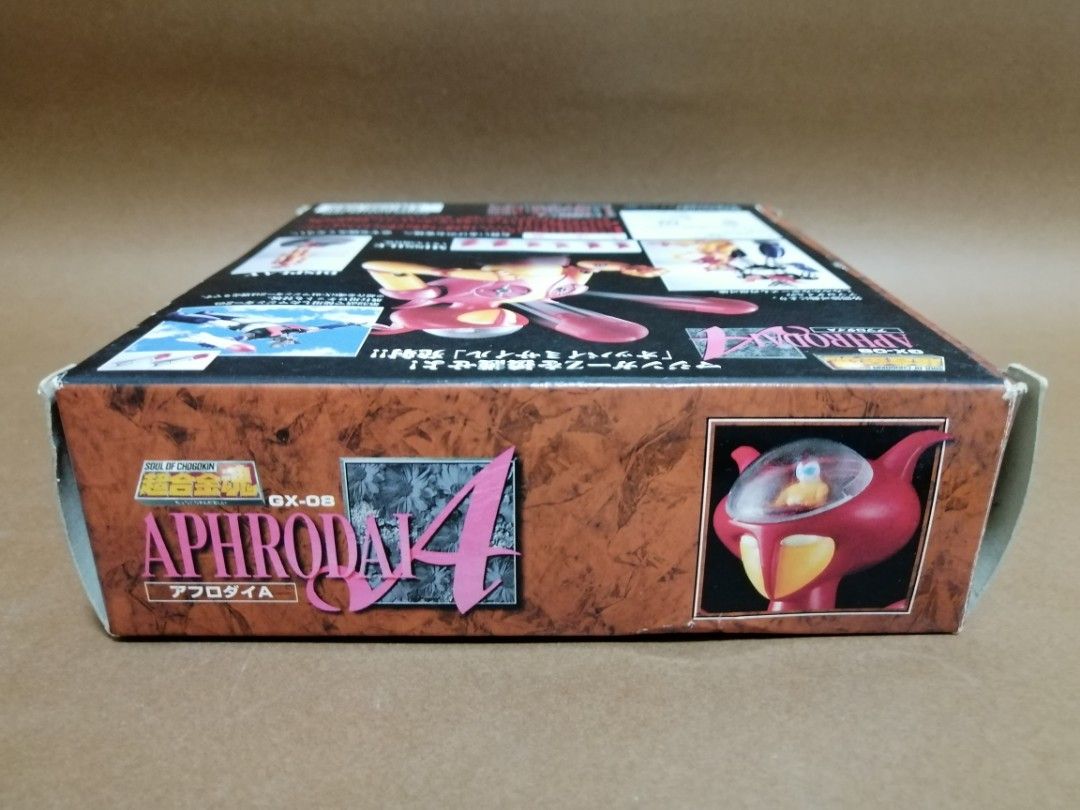 全新 BANDAI 超合金魂 GX08 GX-08 愛美神 Aphrodai A, 興趣及遊戲, 玩具 & 遊戲類 - Carousell