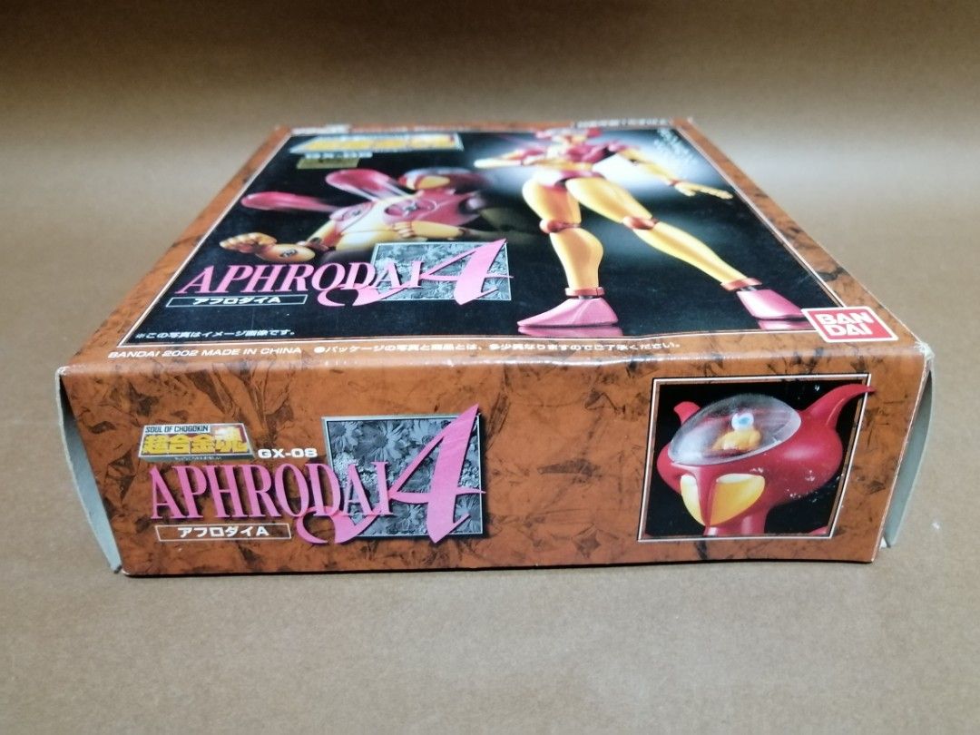 全新 BANDAI 超合金魂 GX08 GX-08 愛美神 Aphrodai A, 興趣及遊戲, 玩具 & 遊戲類 - Carousell