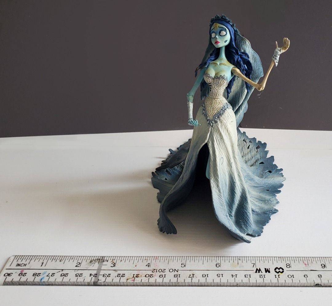 怪誕屍新娘 Tim Burton's Corpse Bride Emily action figure toy collectible, 興趣 ...