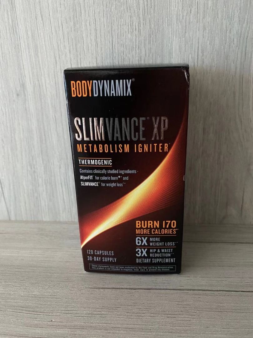 (包順豐) GNC Bodydynamix Slimvance XP倍纖升級版 120粒裝, 美容＆化妝品, 沐浴＆身體護理, 沐浴及身體護理 ...