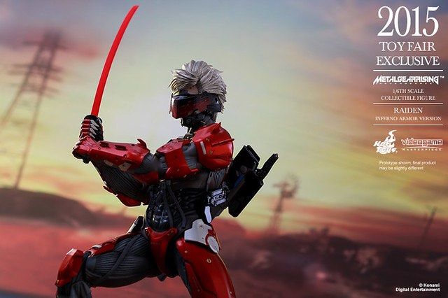 全新 Hottoys VGM19 Metal Gear Rising: Revengeance 1/6th scale Raiden ...