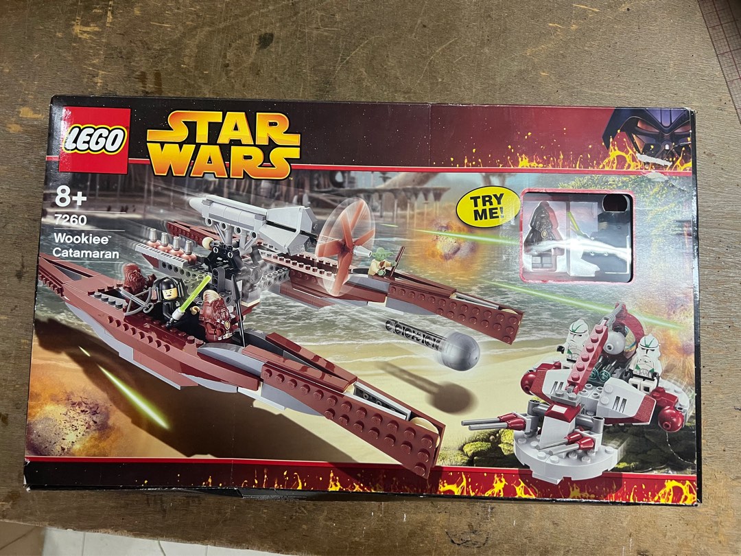全新 Lego 7260 Wookiee Catamaran, 興趣及遊戲, 玩具 & 遊戲類 - Carousell