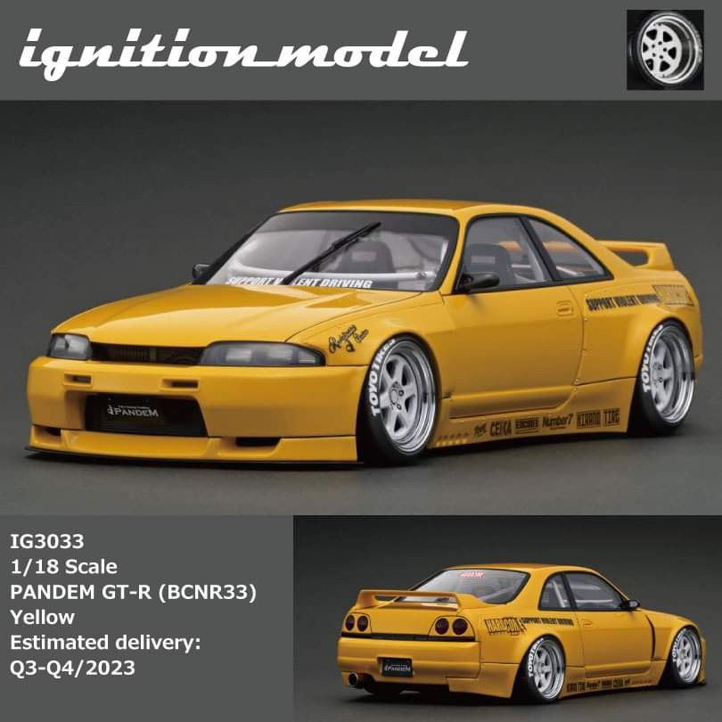 預訂 pre-order IG Ignition Model 1:18 Honda CIVIC FD2 S2000 AP2 PANDEM R33, 興趣及遊戲, 玩具 & 遊戲類 ...