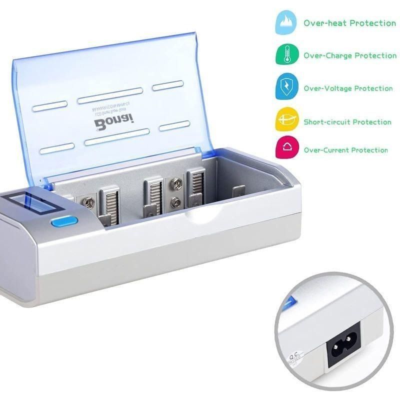 A45 BONAI LCD Universal Battery Charger, Photography, Photography ... A45 BONAI LCD Universal Battery Charger, Photography, Photography ...