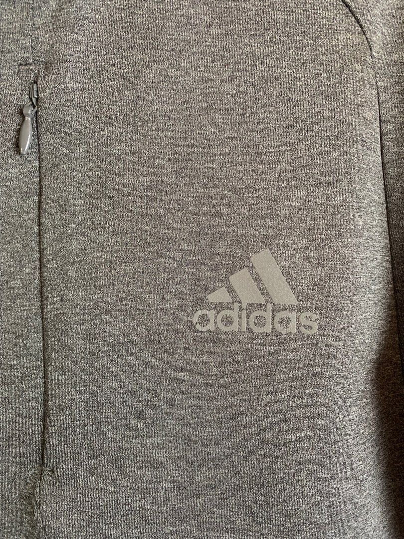 Adidas Gray Track Jacket, Men's Fashion, Activewear on Carousell