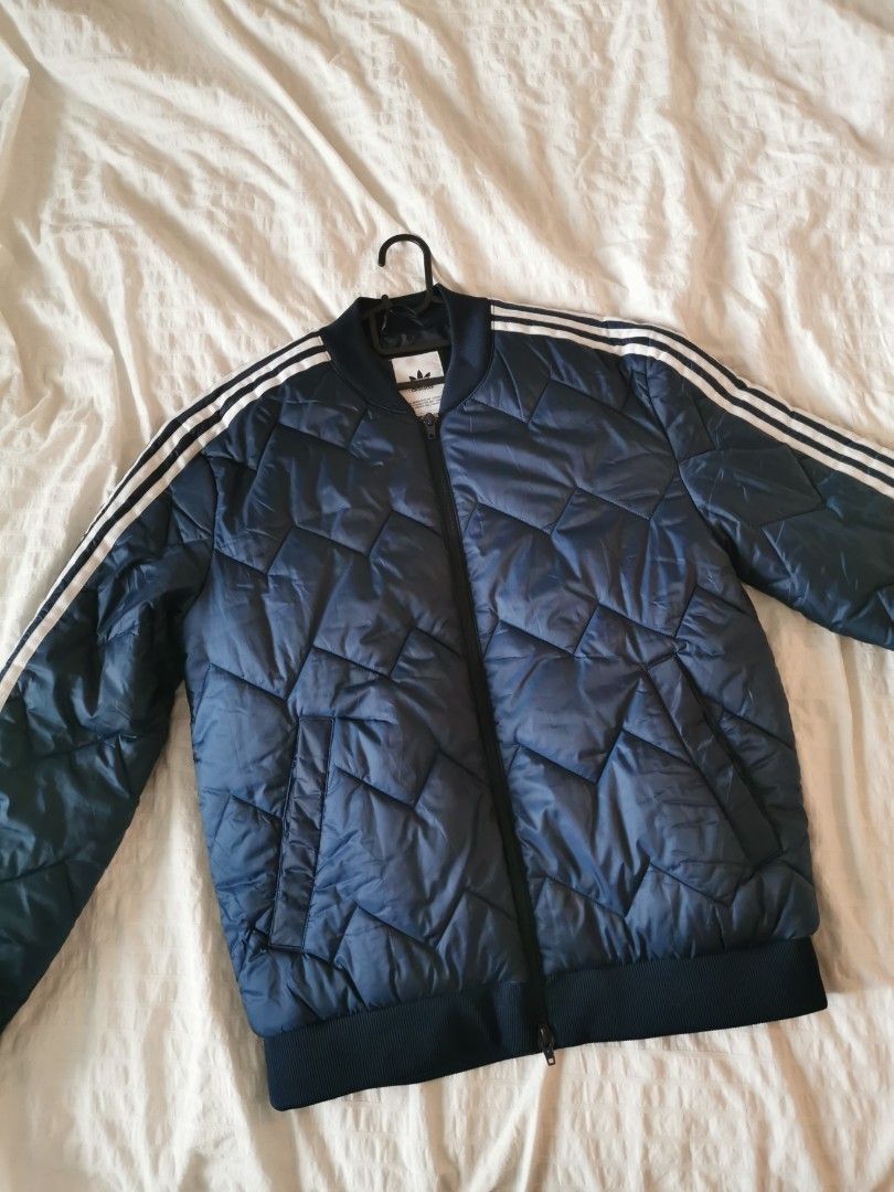 Adidas SST Quilted Jacket, Men's Fashion, Coats, Jackets and Outerwear ...