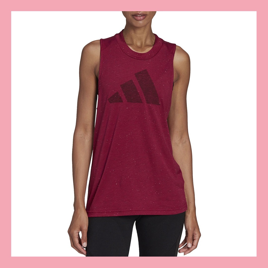Adidas tank, Women's Fashion, Activewear on Carousell