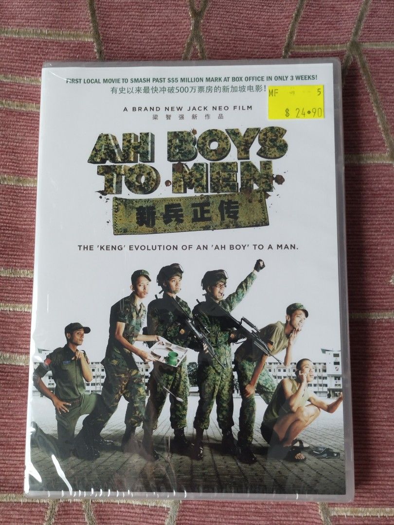 Ah Boys To Men, Hobbies & Toys, Music & Media, CDs & DVDs on Carousell