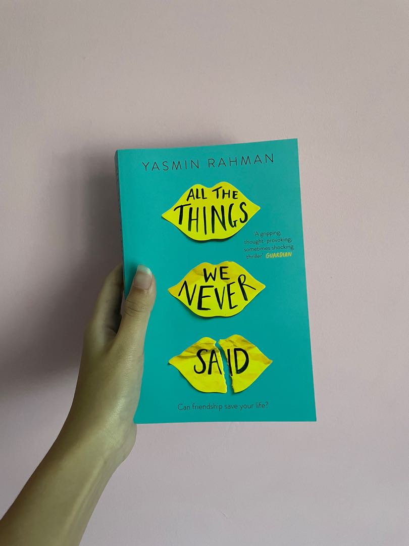 all the things we never said by yasmin rahman [ya book], Hobbies & Toys ...