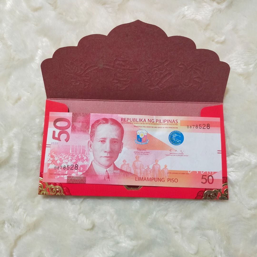 Ang Pao Goodluck Big Red Envelope Thick, Hobbies & Toys, Stationary ...