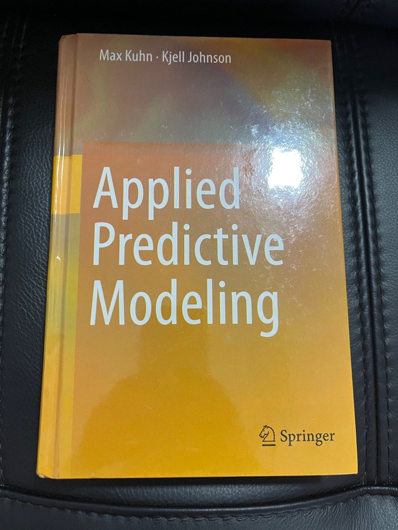 Applied Predictive Modeling Hobbies And Toys Books And Magazines Textbooks On Carousell
