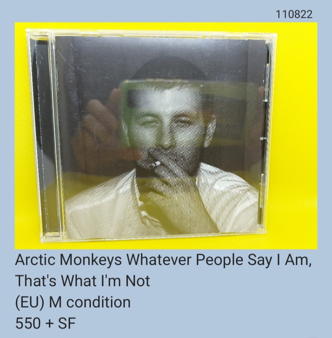 Arctic Monkeys Whatever People Say I Am That's What I'm Not CD ...