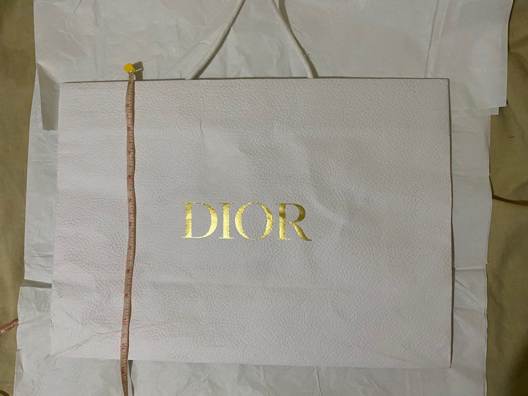Authentic Dior Paper Bag, Luxury, Bags & Wallets on Carousell