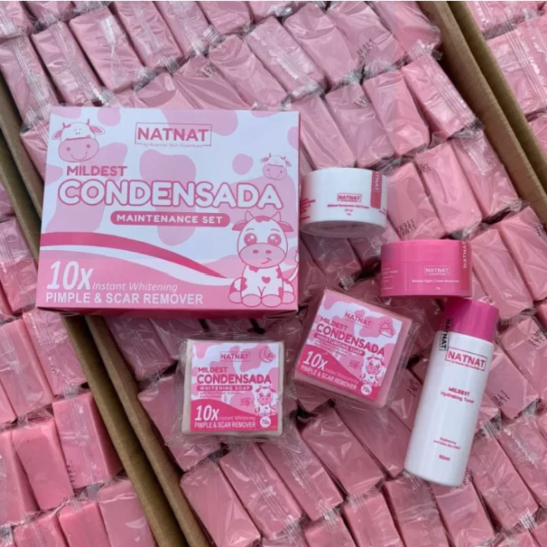Authentic Natnat by Rosmar Mildest Condensada Maintenance Set (5 pcs in ...