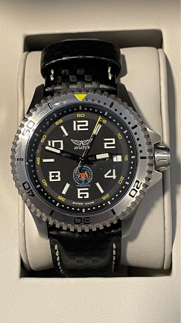 Aviator Watch Army Mindef, Men's Fashion, Watches & Accessories ...