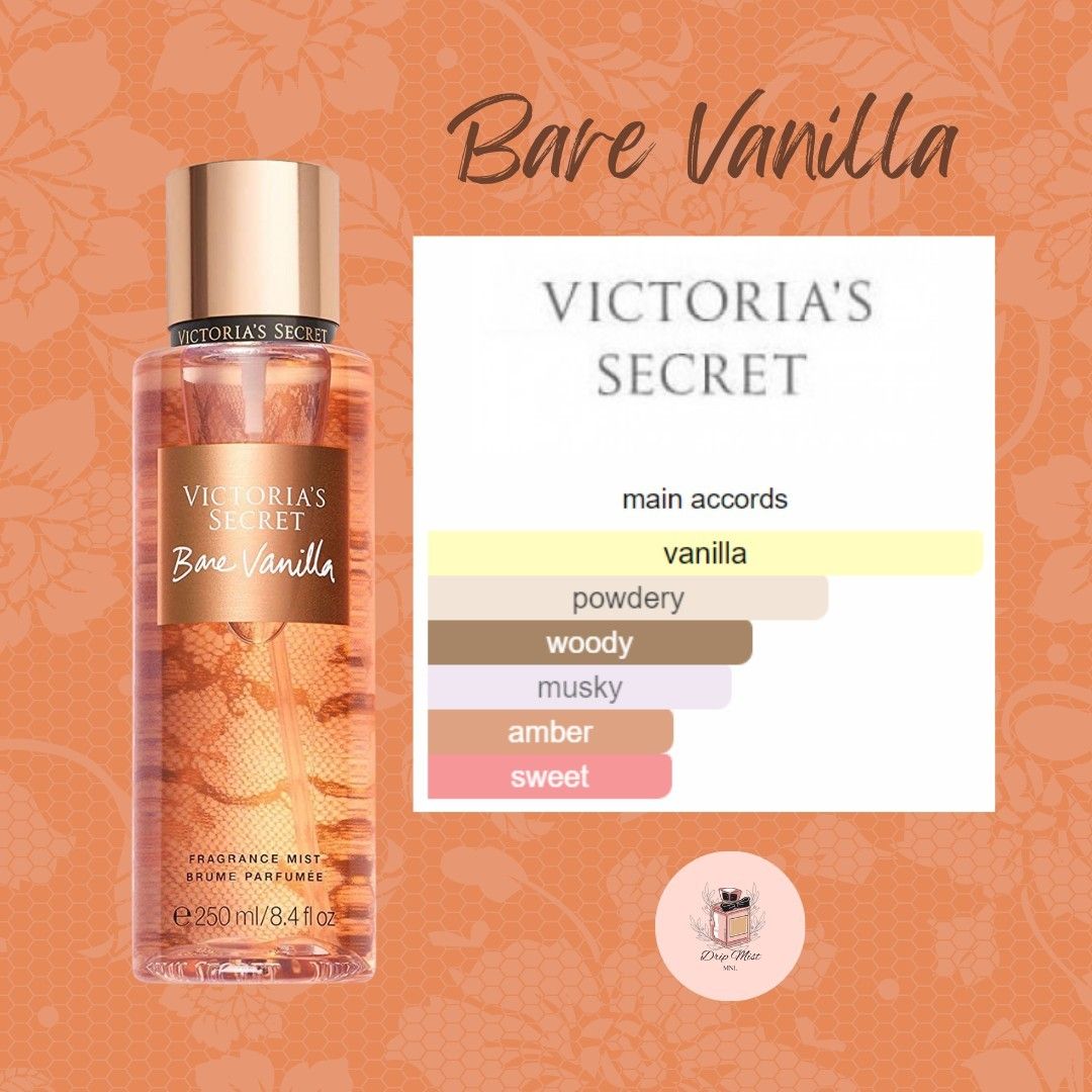 Bare Vanilla by Victoria's Secret 10ml Decant, Beauty & Personal Care ...