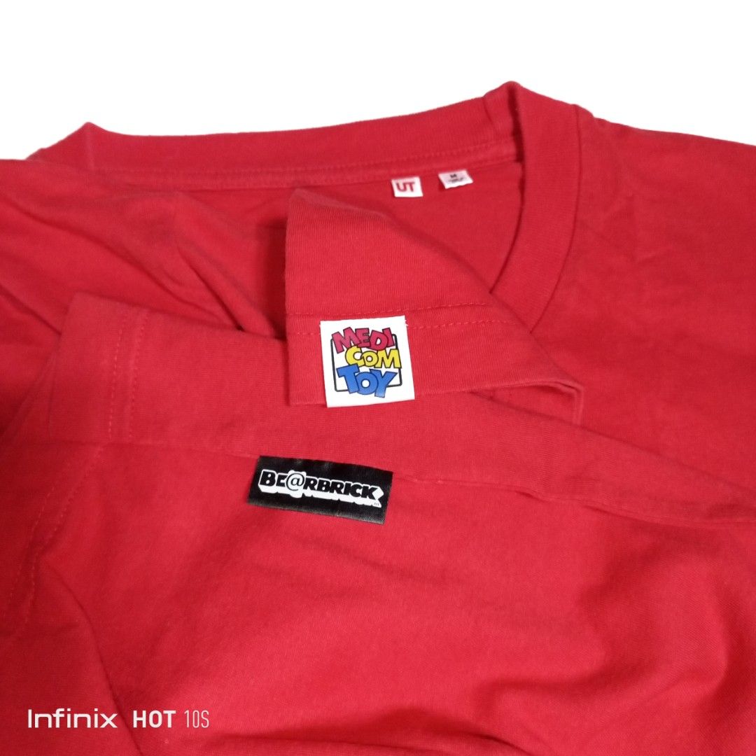 Bearbrick by UniqLo, Men's Fashion, Tops & Sets, Tshirts & Polo Shirts ...