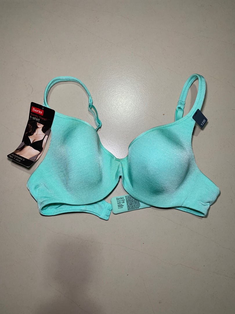 Berlei Bra Blue Green Comfy Barely-there, Women's Fashion, Tops, Others ...