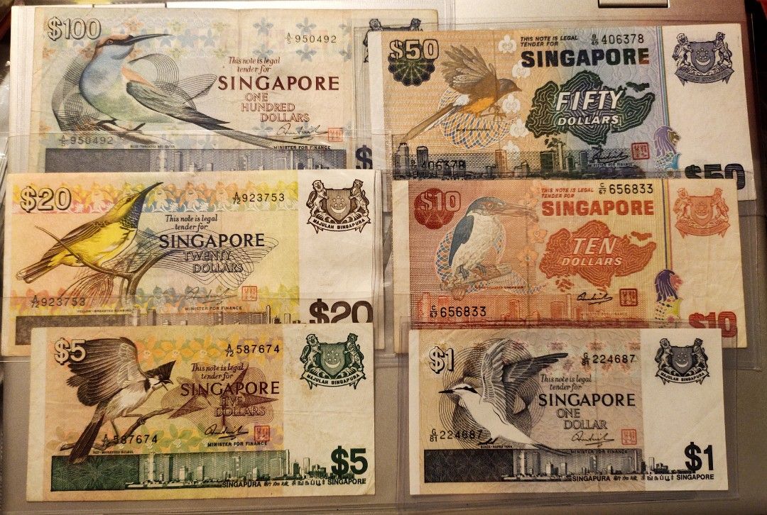 Bird series banknotes set from $1-$100, Hobbies & Toys, Memorabilia ...