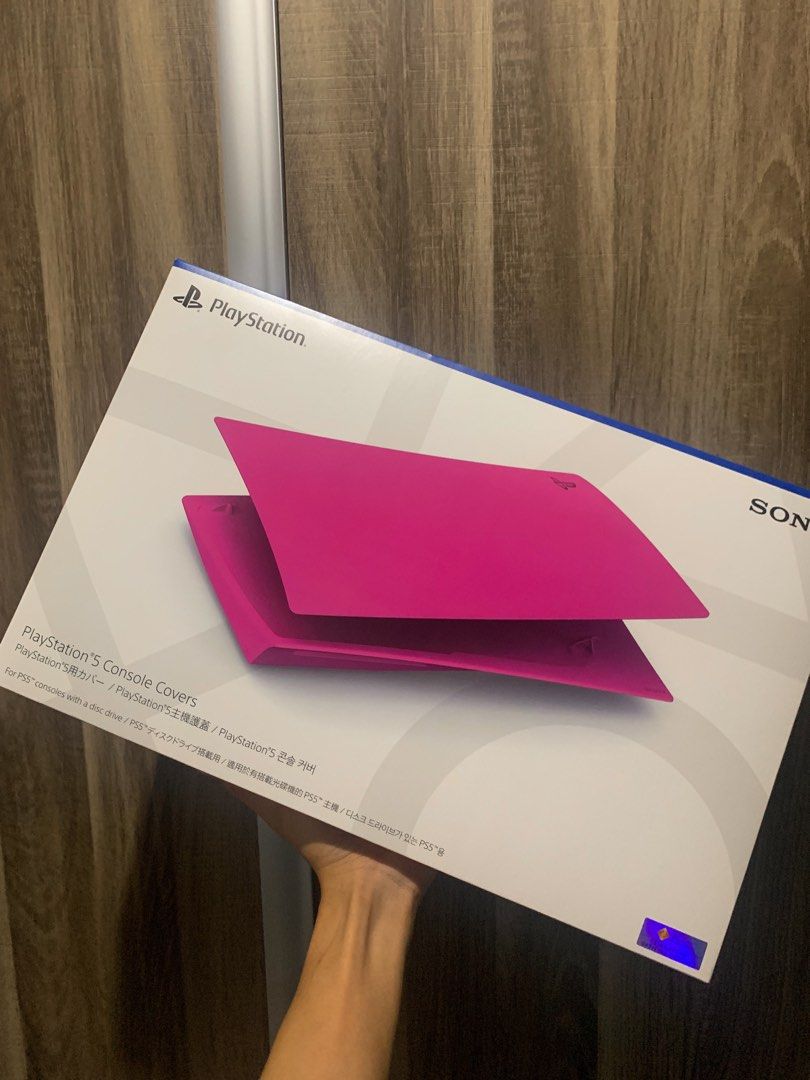 (BNIB) Pink PS5 face plate *Disc Version*, Video Gaming, Gaming ...