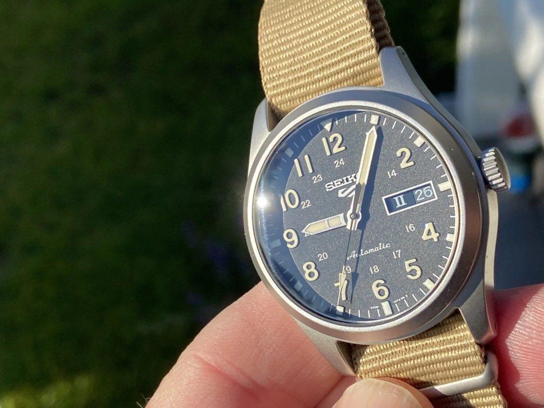 BNIB Seiko 5 SPRG35 K1 Khaki Field Sports Watch, Men's Fashion, Watches ...