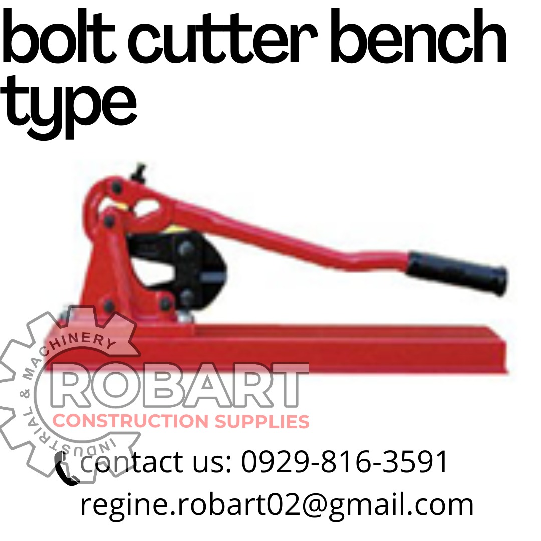 bolt cutter bench type, Commercial & Industrial, Construction Tools ...