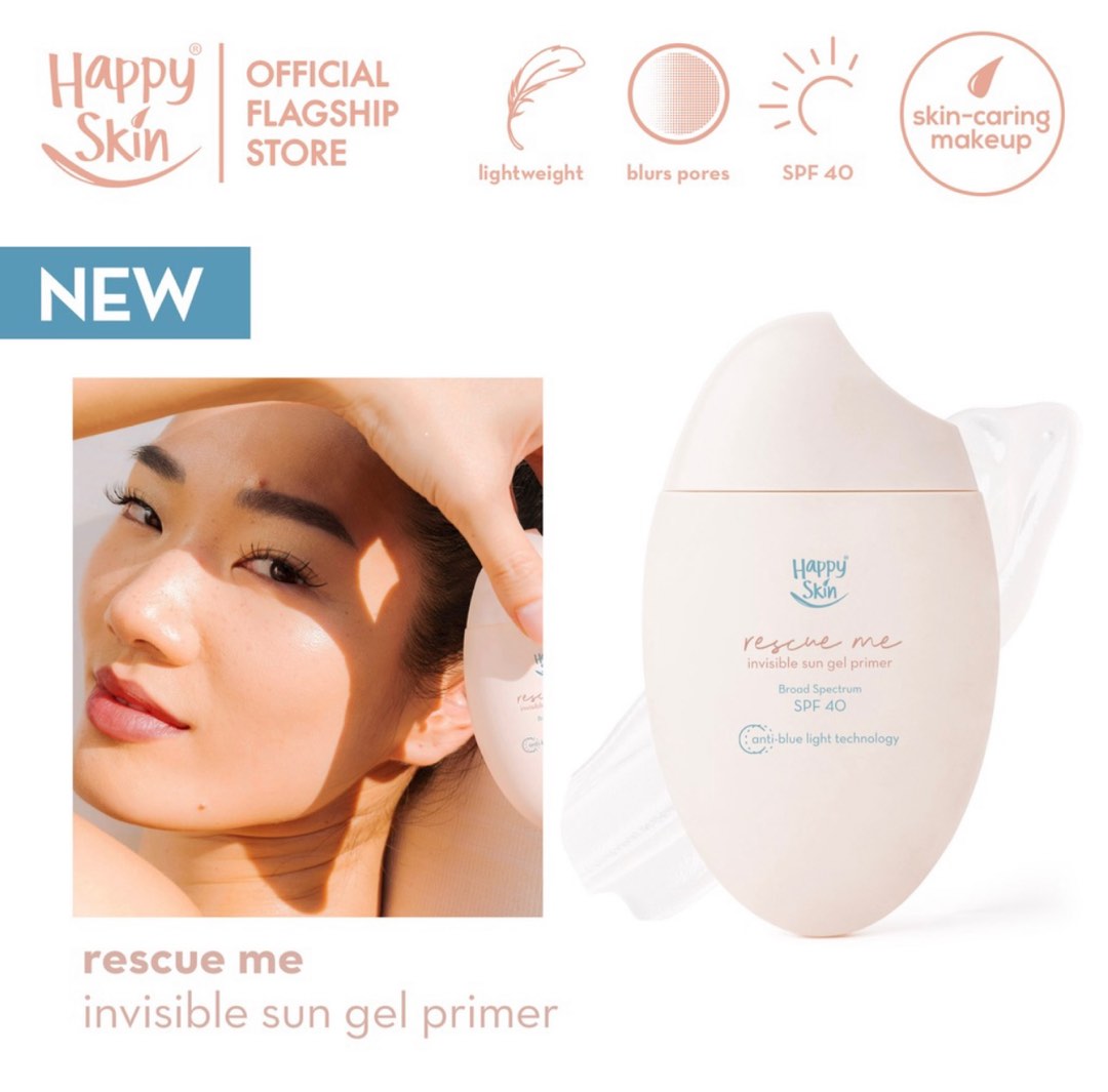BRAND NEW Happy Skin Rescue Me Invisible Gel Primer, Beauty & Personal ...