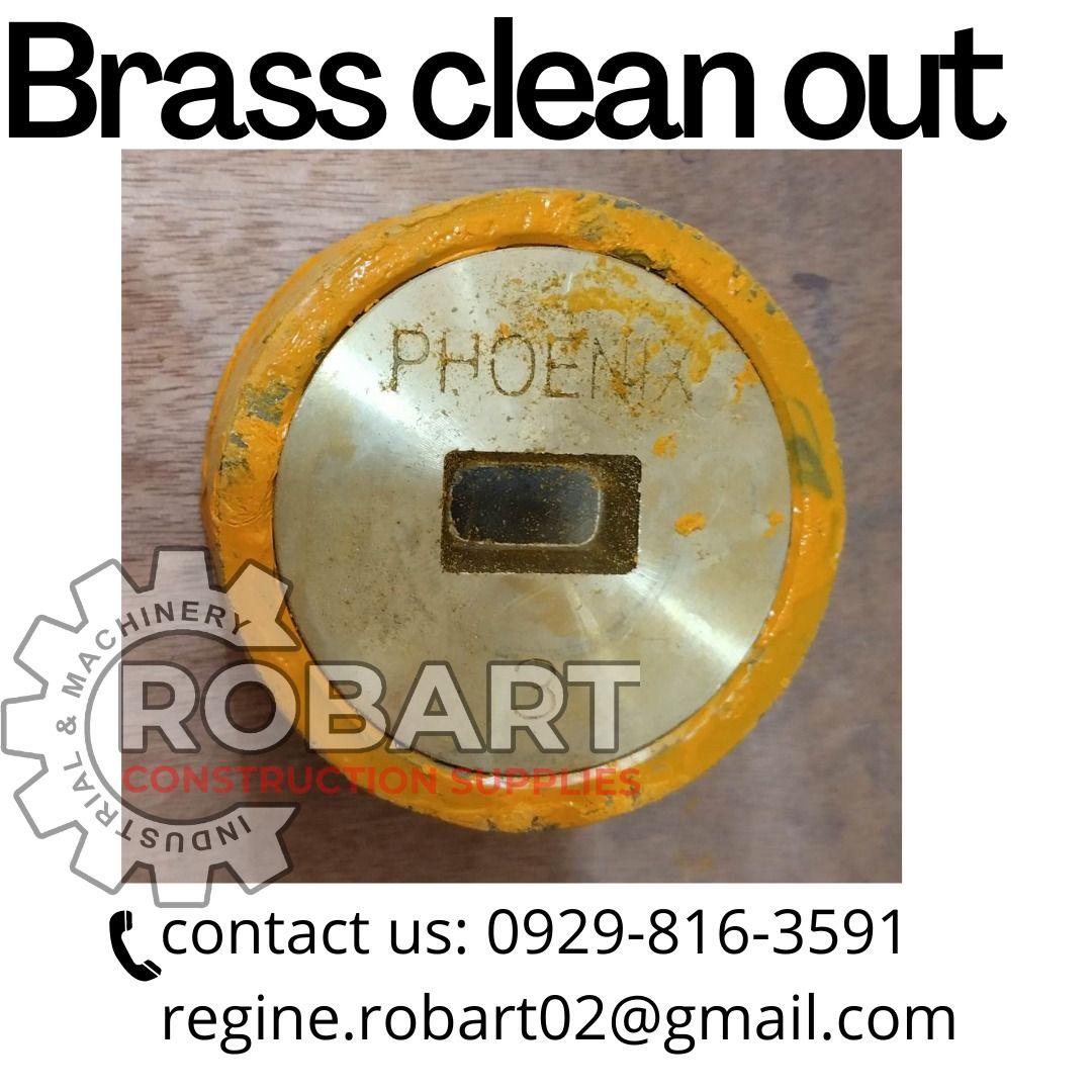 Brass clean out, Commercial & Industrial, Construction Tools ...
