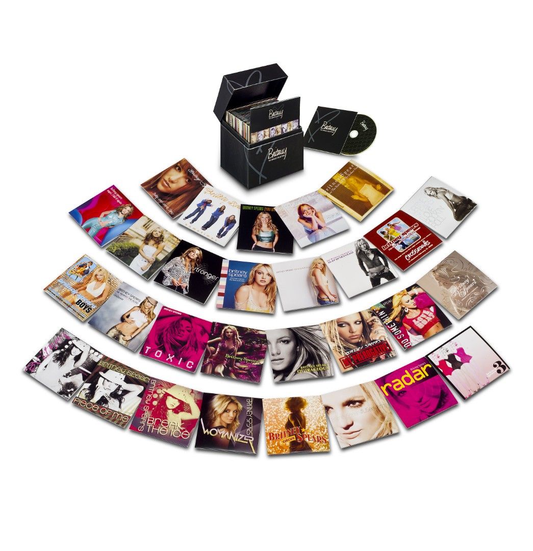 Britney Spears The Singles Collection Box Set, Hobbies & Toys, Music ...