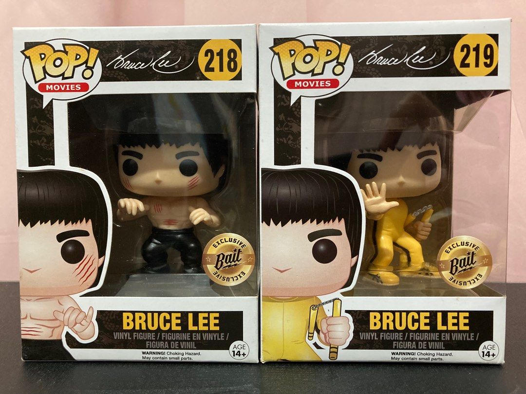 Bruce Lee Funko Pop! Movies Bait Exclusive Set, Hobbies & Toys ...