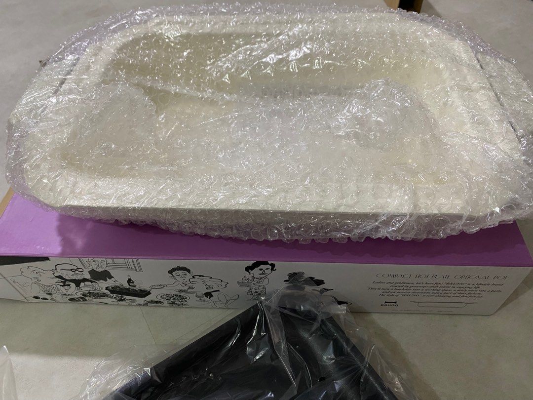 Bruno Compact Hot plate set, Furniture & Home Living, Kitchenware ...