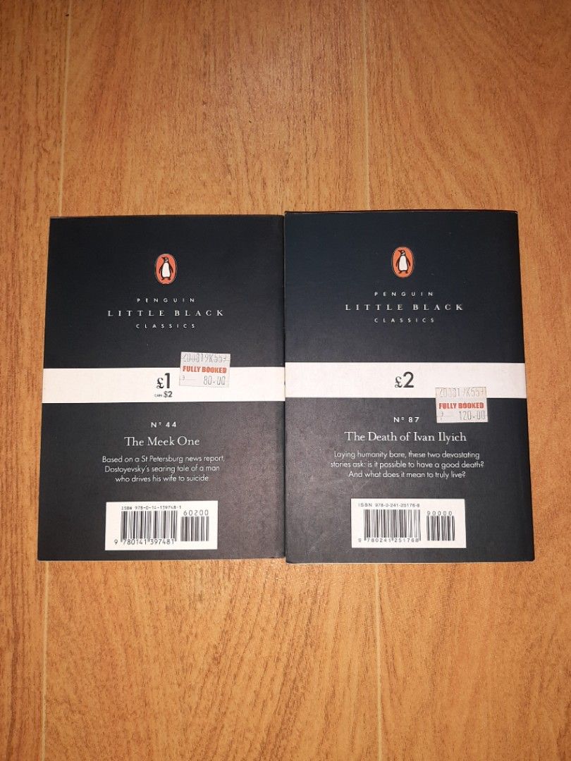 [BUNDLE] The Meek One by Fyodor Dostoyevsky + The Death of Ivan Ilyich ...