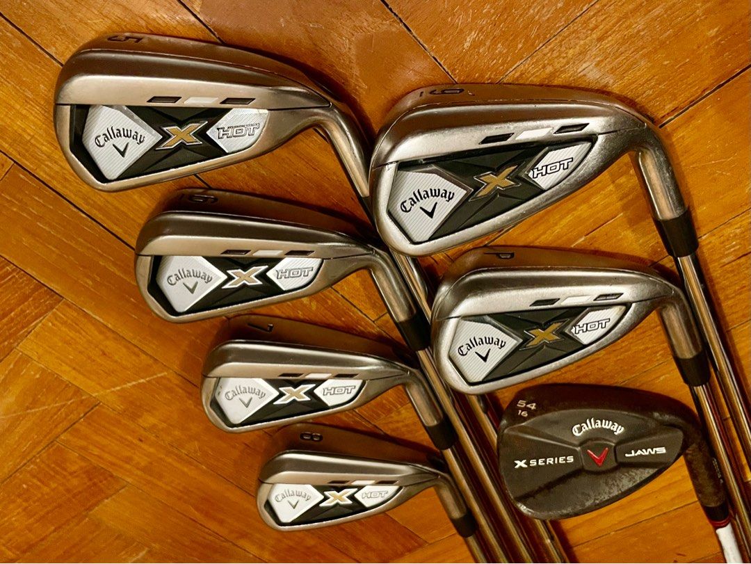 Callaway XHot Full Complete Golf Set (Stiff flex), Sports Equipment, Sports & Games, Golf on ...