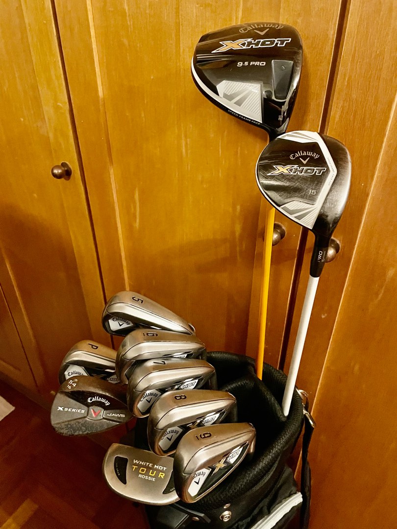 Callaway XHot Full Complete Golf Set (Stiff flex), Sports Equipment, Sports & Games, Golf on ...