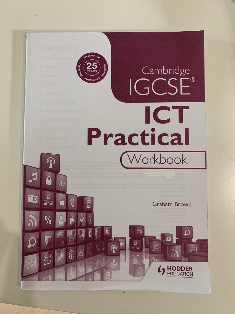 Cambridge Igcse Ict Practical Workbook Hobbies And Toys Books
