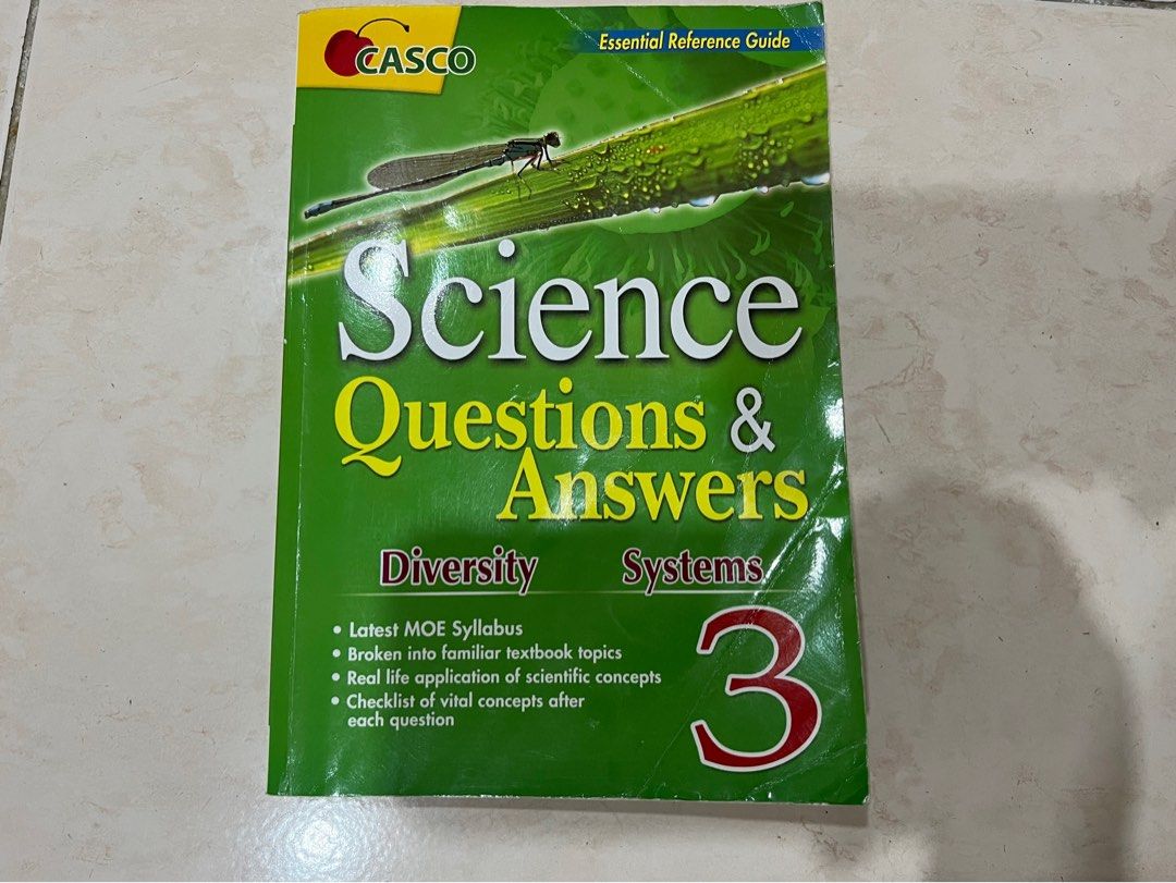 Casco science question & answers primary 3, Hobbies & Toys, Books ...