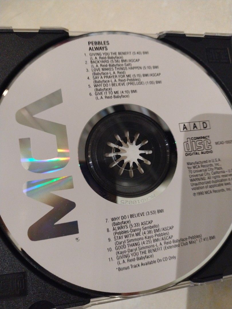 {CD 藏珍舖} PEBBLES ALWAYS CD, 興趣及遊戲, 音樂、樂器 & 配件, 音樂與媒體 - CD 及 DVD - Carousell