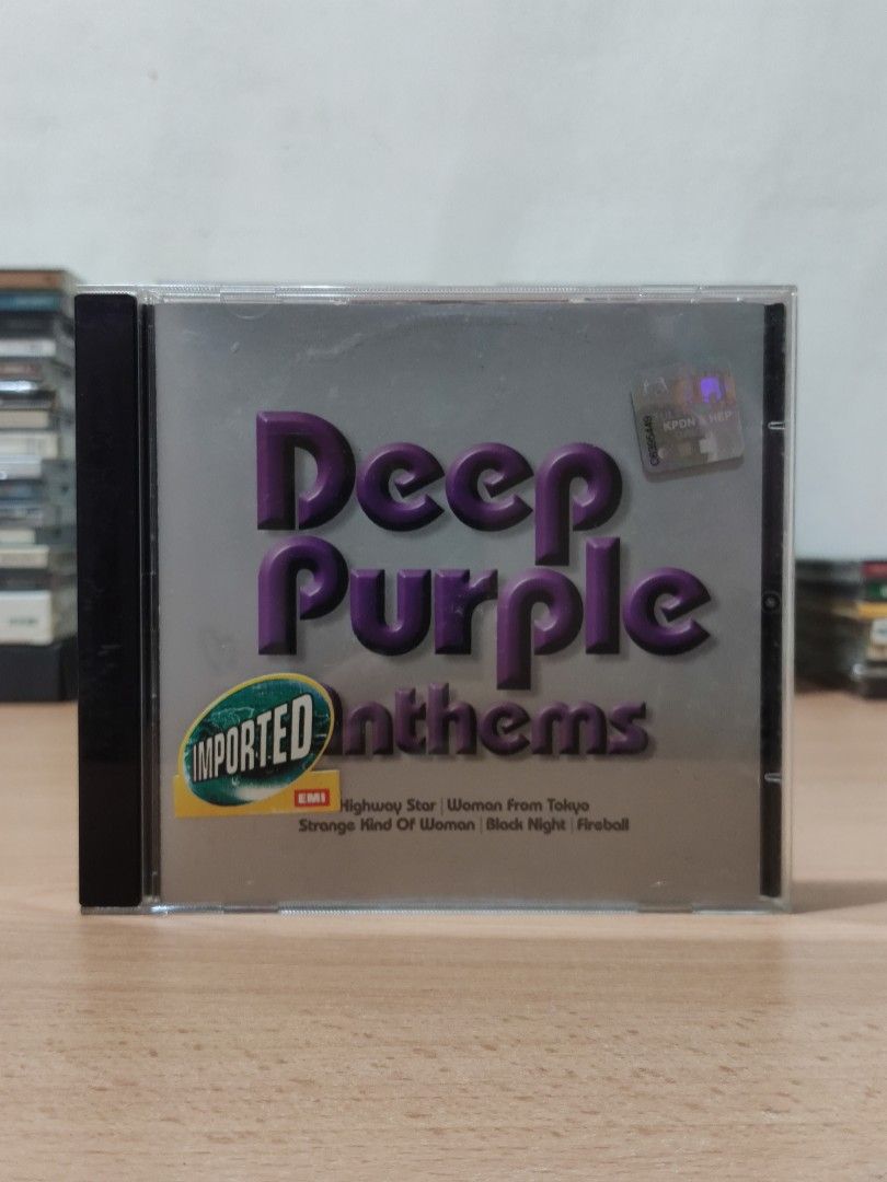 (CD) Deep Purple Anthems, Hobbies & Toys, Music & Media, CDs & DVDs on Carousell
