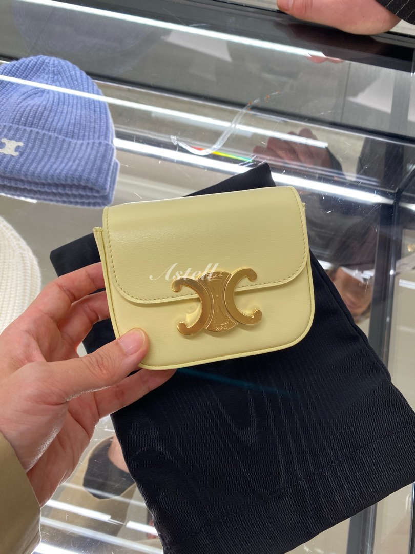 CELINE MINI TRIOMPHE, Luxury, Bags & Wallets on Carousell